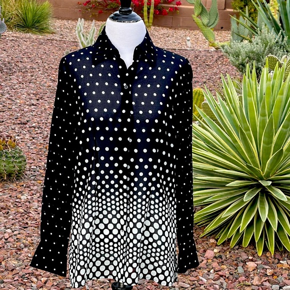Emma James | Tops | Emma James Crepe Blouse | Poshmark